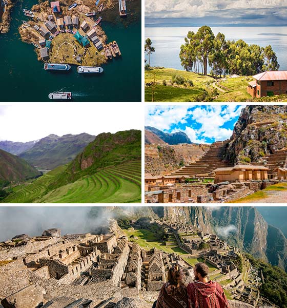 The lake Titicaca and Machu Picchu 8 days tour in the andes